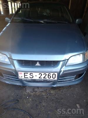 Zaļš Mitsubishi Space Star 2003 Ventspils, ar dzinēja tilpumu 1.60 L un nobraukumu 200 tūkst. km par 400 €, foto 4 vietnē AUTOMOTO.COM.LV