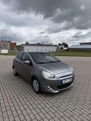 Pelēks Mitsubishi Space Star 2014 Tauragė, ar dzinēja tilpumu 1.20 L un nobraukumu 72 tūkst. km par 5500 €, foto 3 vietnē AUTOMOTO.COM.LV