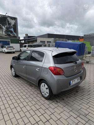 Pelēks Mitsubishi Space Star 2014 Tauragė, ar dzinēja tilpumu 1.20 L un nobraukumu 72 tūkst. km par 5500 €, foto 5 vietnē AUTOMOTO.COM.LV