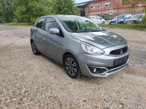 Grey Mitsubishi Space Star 2017 in Ukmerge, with an engine capacity of 1.19 L and mileage of 87 thousand km for 6000 €, photo 3 on AUTOMOTO.COM.LV