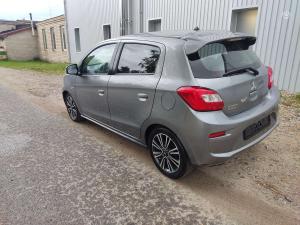 Grey Mitsubishi Space Star 2017 in Ukmerge, with an engine capacity of 1.19 L and mileage of 87 thousand km for 6000 €, photo 5 on AUTOMOTO.COM.LV