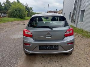 Grey Mitsubishi Space Star 2017 in Ukmerge, with an engine capacity of 1.19 L and mileage of 87 thousand km for 6000 €, photo 6 on AUTOMOTO.COM.LV