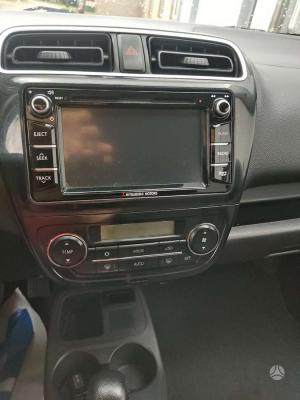 Grey Mitsubishi Space Star 2017 in Ukmerge, with an engine capacity of 1.19 L and mileage of 87 thousand km for 6000 €, photo 10 on AUTOMOTO.COM.LV
