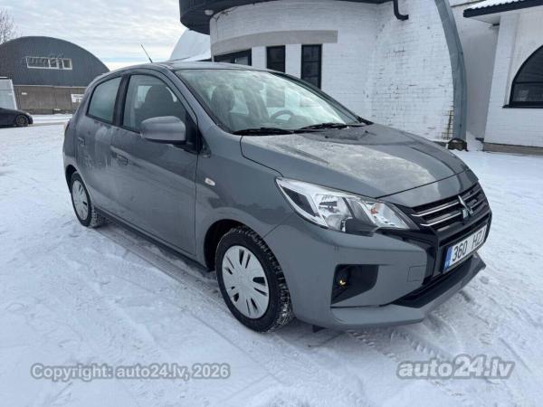 Pelēks Mitsubishi Space Star 2022 Tallina, ar dzinēja tilpumu 1.20 L un nobraukumu 13 tūkst. km par 10900 €, foto 1 vietnē AUTOMOTO.COM.LV