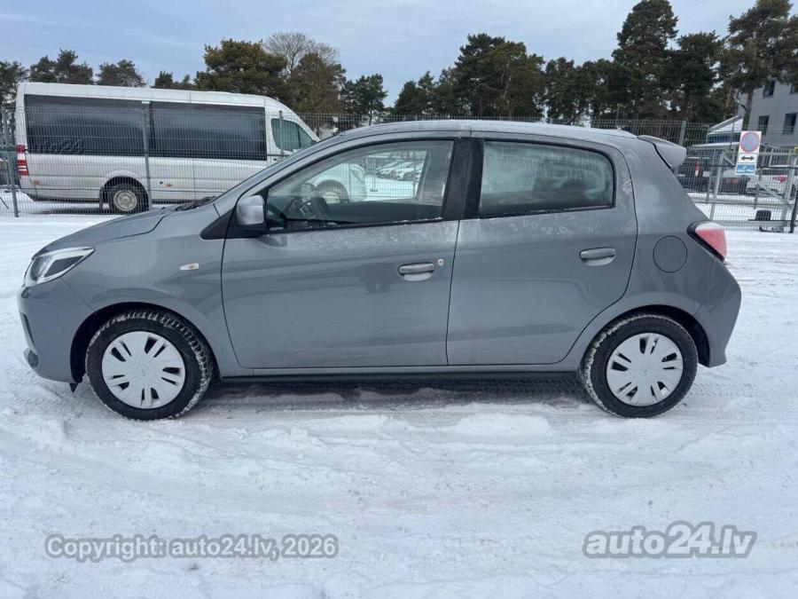 Grey Mitsubishi Space Star 2022 in Tallinn, with an engine capacity of 1.20 L and mileage of 13 thousand km for 10900 €, photo 8 on AUTOMOTO.COM.LV