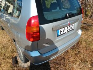 Grey Mitsubishi Space Star 1999 in Riga, with an engine capacity of 1.80 L and mileage of 147 thousand km for 300 €, photo 7 on AUTOMOTO.COM.LV