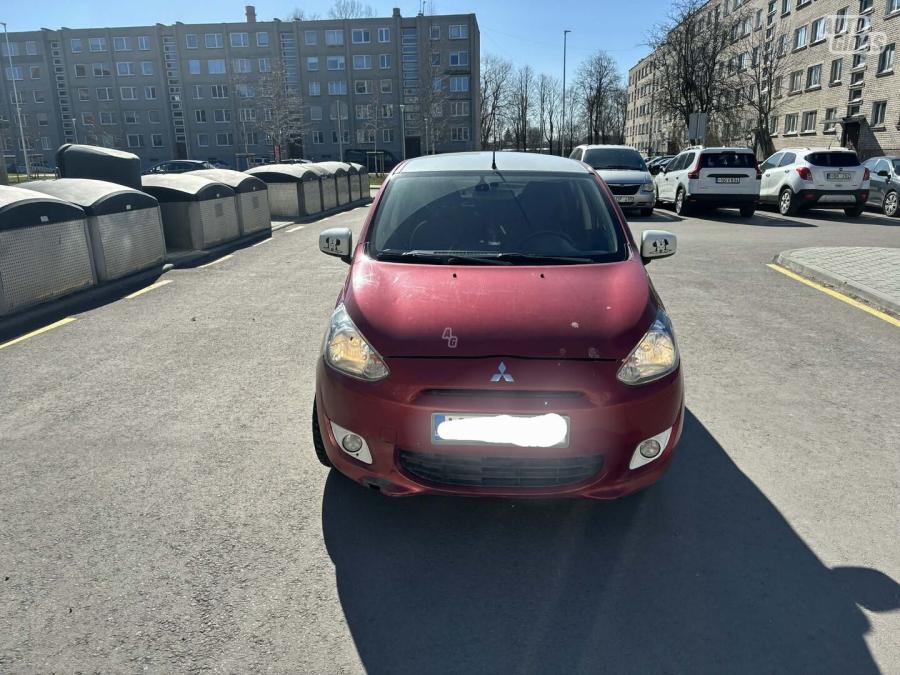 Mitsubishi Space Star 2014 Klaipėda, ar dzinēja tilpumu 1.20 L un nobraukumu 190 tūkst. km par 2000 €, foto 1 vietnē AUTOMOTO.COM.LV