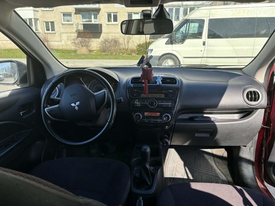 Mitsubishi Space Star 2014 Klaipėda, ar dzinēja tilpumu 1.20 L un nobraukumu 190 tūkst. km par 2000 €, foto 7 vietnē AUTOMOTO.COM.LV
