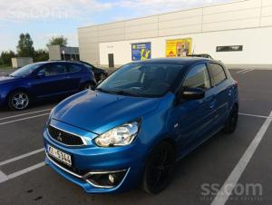 Mitsubishi Space Star 2017 Jēkabpils, ar dzinēja tilpumu 1.20 L un nobraukumu 126 tūkst. km par 4500 €, foto  vietnē AUTOMOTO.COM.LV