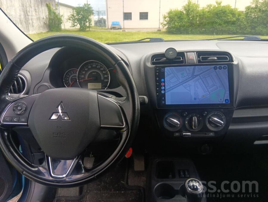 Mitsubishi Space Star 2017 in Jekabpils, with an engine capacity of 1.20 L and mileage of 126 thousand km for 4500 €, photo 4 on AUTOMOTO.COM.LV