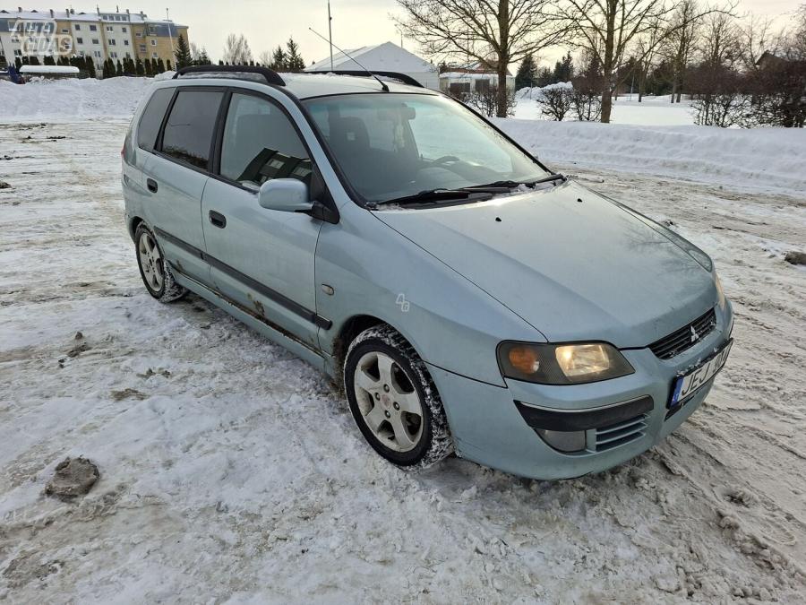 Mitsubishi Space Star 2003 Panevēža, ar dzinēja tilpumu 1.90 L un nobraukumu 190 tūkst. km par 650 €, foto 2 vietnē AUTOMOTO.COM.LV