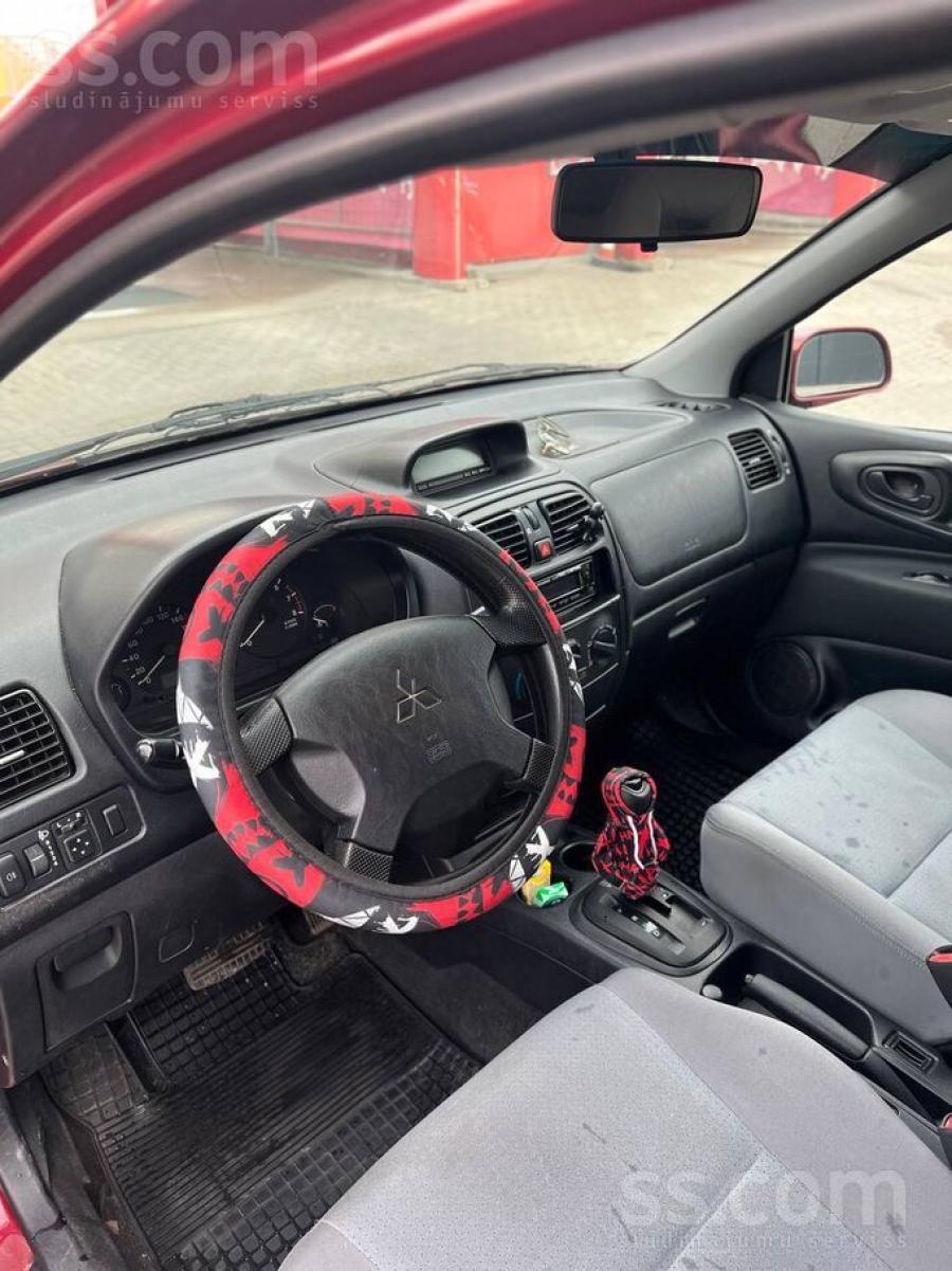 Sarkans Mitsubishi Space Star 2002 Rīga, ar dzinēja tilpumu 1.80 L un nobraukumu 112 tūkst. km par 1200 €, foto 7 vietnē AUTOMOTO.COM.LV