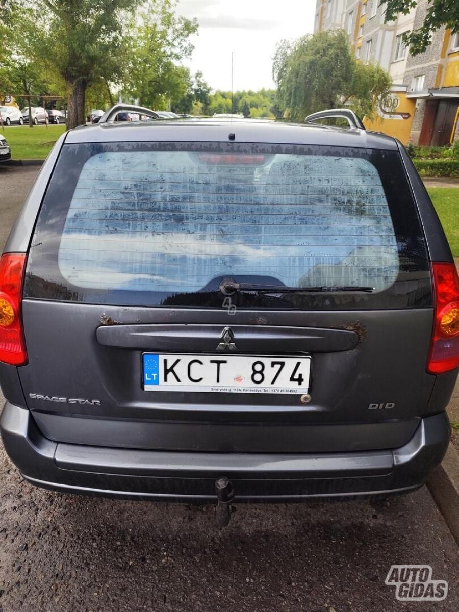 Mitsubishi Space Star 2004 in Panevezys, with an engine capacity of 1.90 L and mileage of 288 thousand km for 450 €, photo 8 on AUTOMOTO.COM.LV
