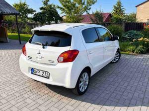 Balts Mitsubishi Space Star 2014 Pakruojis, ar dzinēja tilpumu 1.19 L un nobraukumu 64 tūkst. km par 5500 €, foto 3 vietnē AUTOMOTO.COM.LV