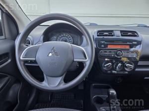 White Mitsubishi Space Star 2018 in Riga, with an engine capacity of 1.00 L and mileage of 90 thousand km for 5200 €, photo 33 on AUTOMOTO.COM.LV