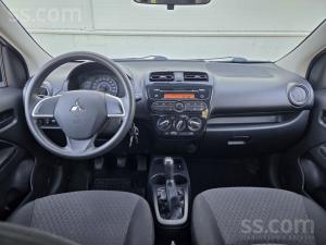 White Mitsubishi Space Star 2018 in Riga, with an engine capacity of 1.00 L and mileage of 90 thousand km for 5200 €, photo 35 on AUTOMOTO.COM.LV