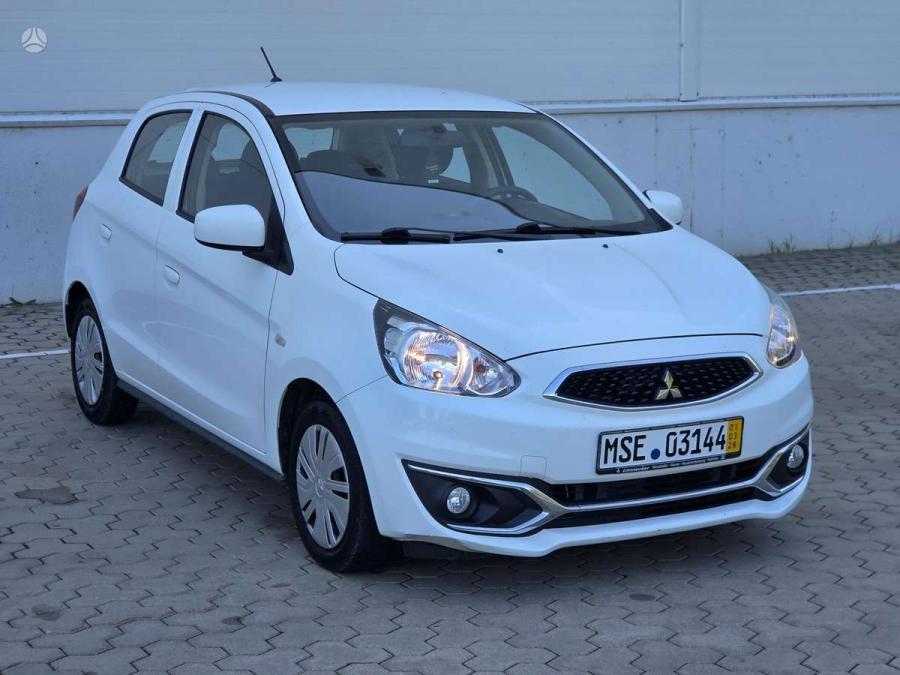 Balts Mitsubishi Space Star 2018 Rīga, ar dzinēja tilpumu 1.00 L un nobraukumu 80 tūkst. km par 5300 €, foto 3 vietnē AUTOMOTO.COM.LV