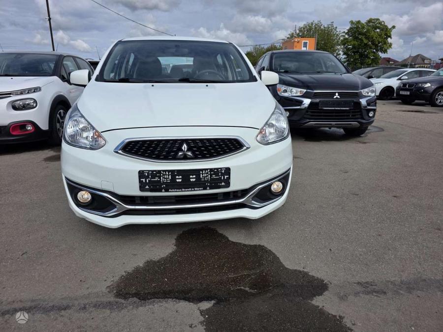 Balts Mitsubishi Space Star 2018 Šauļi, ar dzinēja tilpumu 1.00 L un nobraukumu 129 tūkst. km par 3900 €, foto 1 vietnē AUTOMOTO.COM.LV
