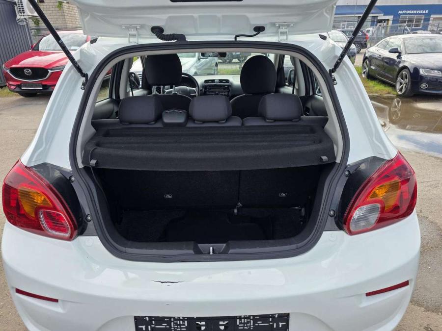 Balts Mitsubishi Space Star 2018 Šauļi, ar dzinēja tilpumu 1.00 L un nobraukumu 129 tūkst. km par 3900 €, foto 8 vietnē AUTOMOTO.COM.LV