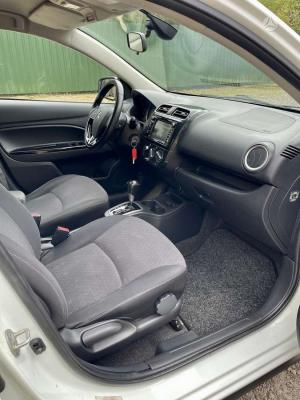 White Mitsubishi Space Star 2018 in Telschi, with an engine capacity of 1.19 L and mileage of 154 thousand km for 6300 €, photo 15 on AUTOMOTO.COM.LV