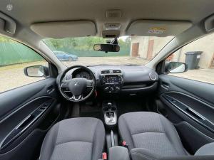 White Mitsubishi Space Star 2018 in Telschi, with an engine capacity of 1.19 L and mileage of 154 thousand km for 6300 €, photo 16 on AUTOMOTO.COM.LV