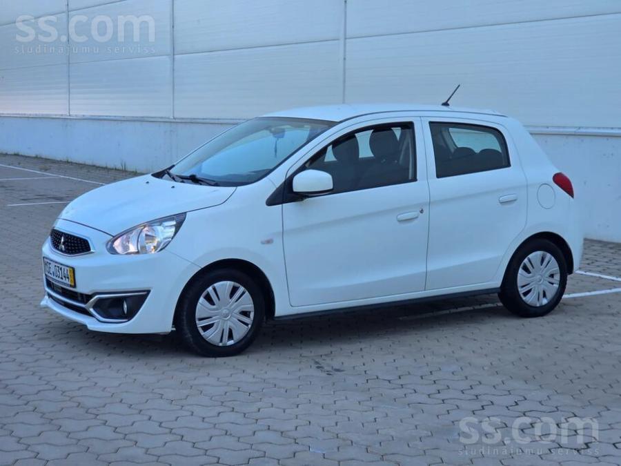 Balts Mitsubishi Space Star 2018 Rīga, ar dzinēja tilpumu 1.00 L un nobraukumu 80 tūkst. km par 5300 €, foto 14 vietnē AUTOMOTO.COM.LV