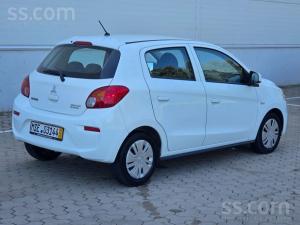 Balts Mitsubishi Space Star 2018 Rīga, ar dzinēja tilpumu 1.00 L un nobraukumu 80 tūkst. km par 5300 €, foto 24 vietnē AUTOMOTO.COM.LV