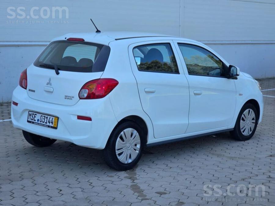 Balts Mitsubishi Space Star 2018 Rīga, ar dzinēja tilpumu 1.00 L un nobraukumu 80 tūkst. km par 5300 €, foto 25 vietnē AUTOMOTO.COM.LV