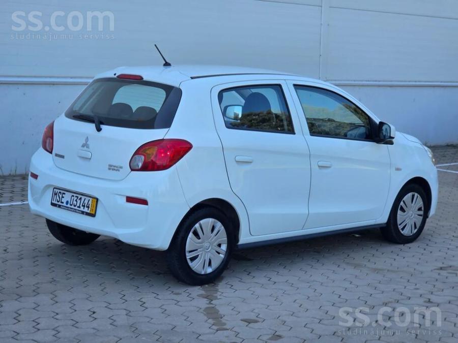 Balts Mitsubishi Space Star 2018 Rīga, ar dzinēja tilpumu 1.00 L un nobraukumu 80 tūkst. km par 5300 €, foto 31 vietnē AUTOMOTO.COM.LV