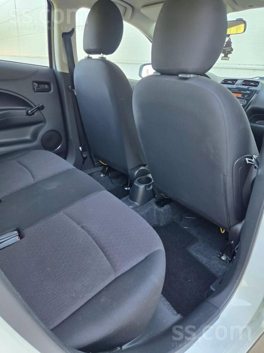 Balts Mitsubishi Space Star 2018 Rīga, ar dzinēja tilpumu 1.00 L un nobraukumu 80 tūkst. km par 5300 €, foto 50 vietnē AUTOMOTO.COM.LV