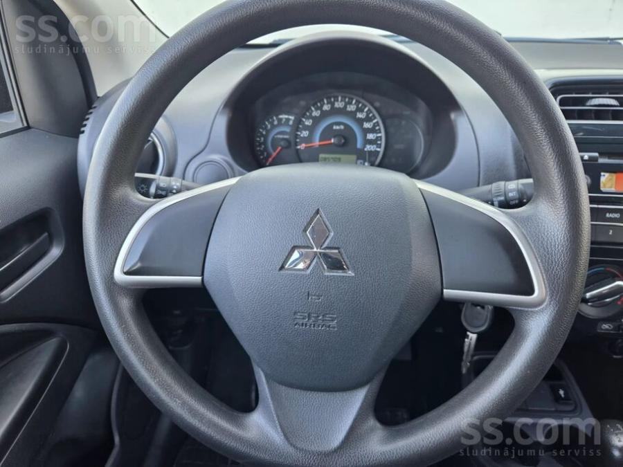 Balts Mitsubishi Space Star 2018 Rīga, ar dzinēja tilpumu 1.00 L un nobraukumu 80 tūkst. km par 5300 €, foto 52 vietnē AUTOMOTO.COM.LV