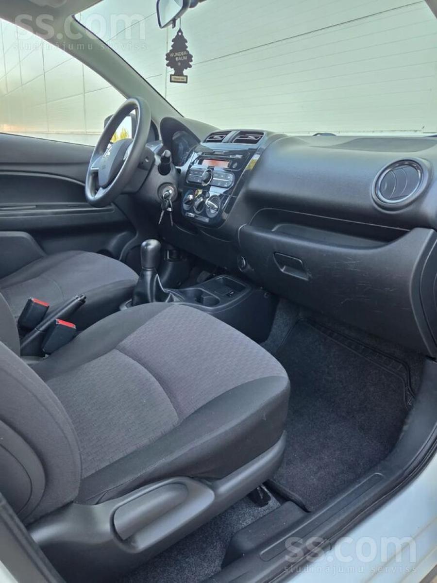 Balts Mitsubishi Space Star 2018 Rīga, ar dzinēja tilpumu 1.00 L un nobraukumu 80 tūkst. km par 5300 €, foto 49 vietnē AUTOMOTO.COM.LV
