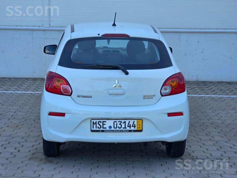 Balts Mitsubishi Space Star 2018 Rīga, ar dzinēja tilpumu 1.00 L un nobraukumu 80 tūkst. km par 5300 €, foto 58 vietnē AUTOMOTO.COM.LV