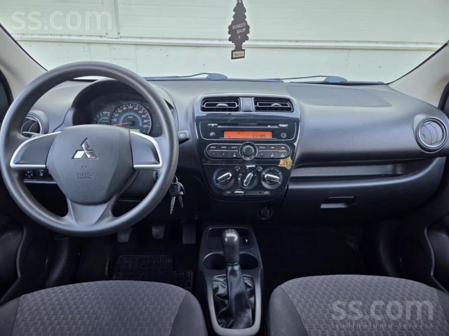 Balts Mitsubishi Space Star 2018 Rīga, ar dzinēja tilpumu 1.00 L un nobraukumu 80 tūkst. km par 5300 €, foto 57 vietnē AUTOMOTO.COM.LV