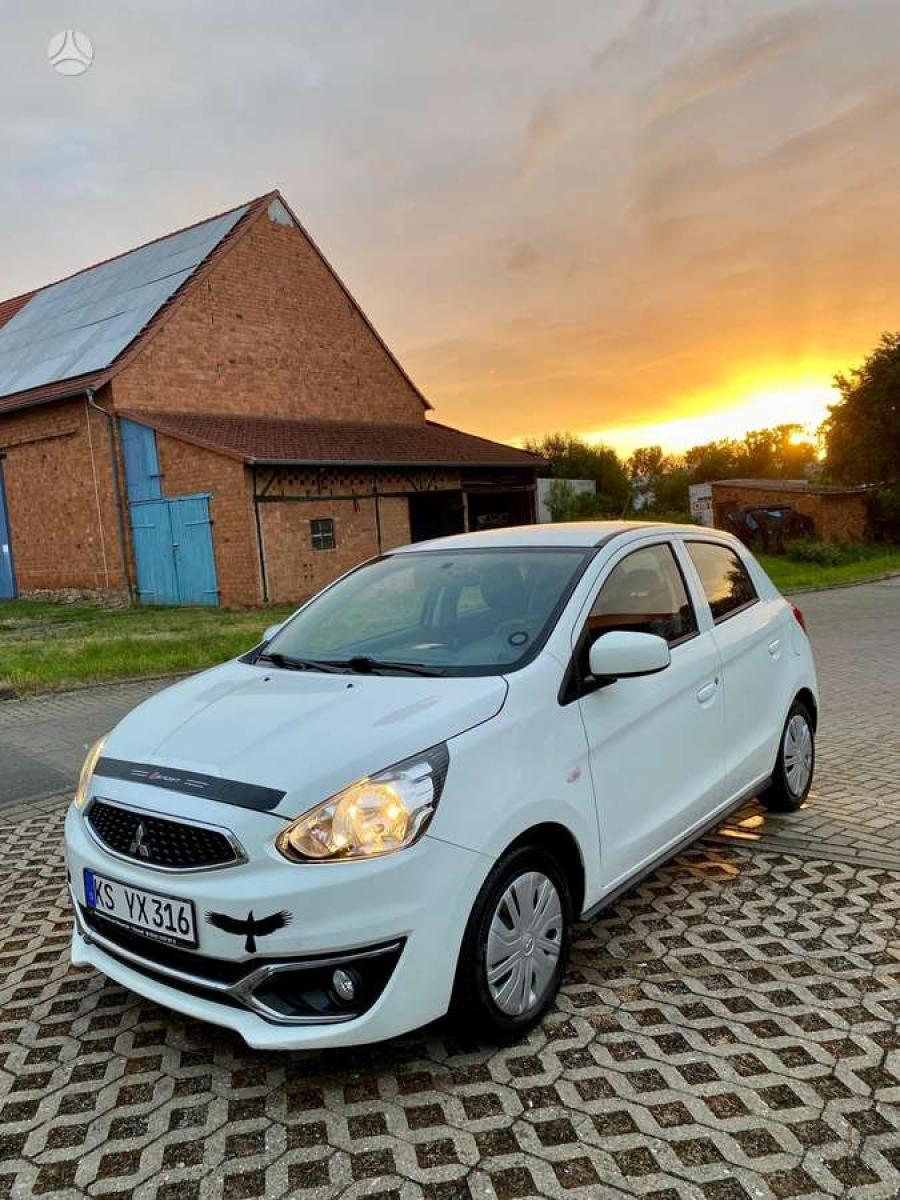 Balts Mitsubishi Space Star 2019 Kauņa, ar dzinēja tilpumu 1.00 L un nobraukumu 152 tūkst. km par 3500 €, foto 1 vietnē AUTOMOTO.COM.LV