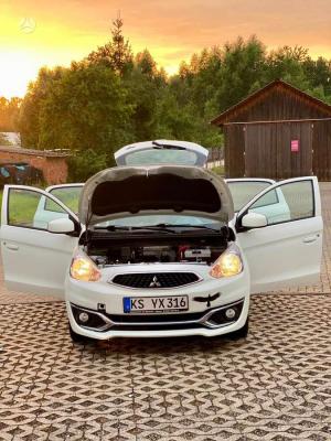 Balts Mitsubishi Space Star 2019 Kauņa, ar dzinēja tilpumu 1.00 L un nobraukumu 152 tūkst. km par 3500 €, foto 3 vietnē AUTOMOTO.COM.LV