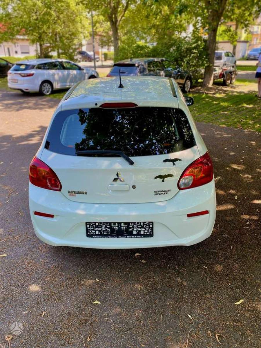 Balts Mitsubishi Space Star 2019 Kauņa, ar dzinēja tilpumu 1.00 L un nobraukumu 152 tūkst. km par 3500 €, foto 6 vietnē AUTOMOTO.COM.LV