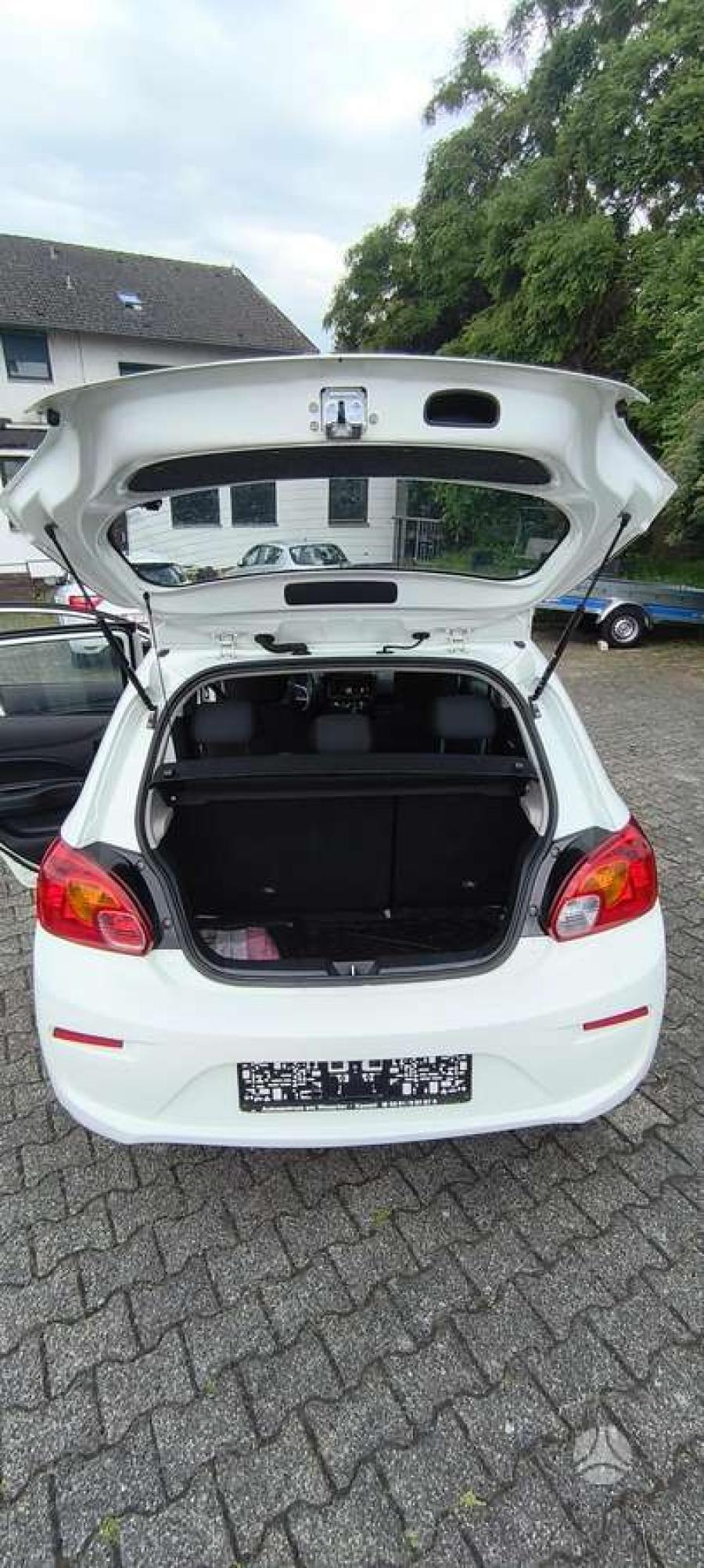 Balts Mitsubishi Space Star 2019 Kauņa, ar dzinēja tilpumu 1.00 L un nobraukumu 152 tūkst. km par 3500 €, foto 7 vietnē AUTOMOTO.COM.LV