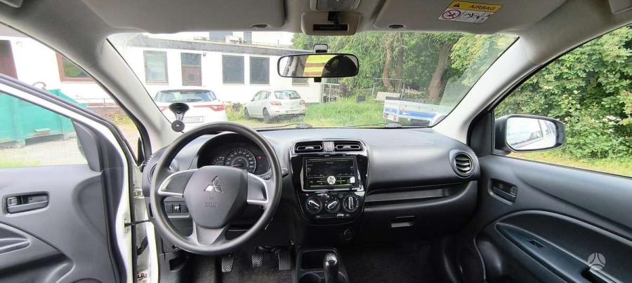 Balts Mitsubishi Space Star 2019 Kauņa, ar dzinēja tilpumu 1.00 L un nobraukumu 152 tūkst. km par 3500 €, foto 17 vietnē AUTOMOTO.COM.LV