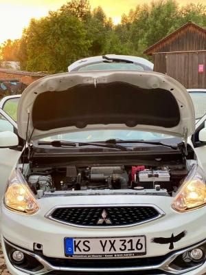 Balts Mitsubishi Space Star 2019 Kauņa, ar dzinēja tilpumu 1.00 L un nobraukumu 152 tūkst. km par 3500 €, foto 30 vietnē AUTOMOTO.COM.LV