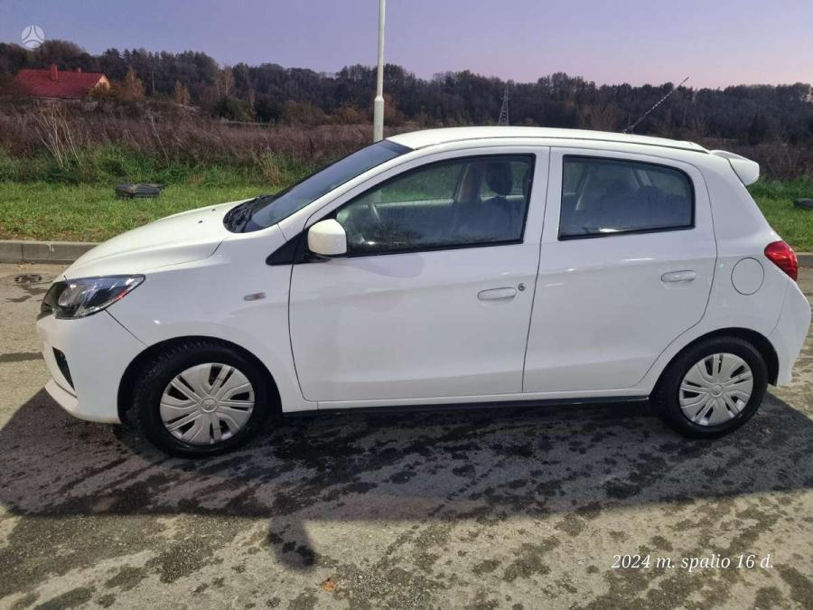 Balts Mitsubishi Space Star 2021 Jonava, ar dzinēja tilpumu 1.19 L un nobraukumu 20 tūkst. km par 8000 €, foto 6 vietnē AUTOMOTO.COM.LV