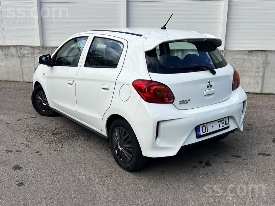 Balts Mitsubishi Space Star 2021 Rīga, ar dzinēja tilpumu 1.20 L un nobraukumu 58 tūkst. km par 5600 €, foto 6 vietnē AUTOMOTO.COM.LV