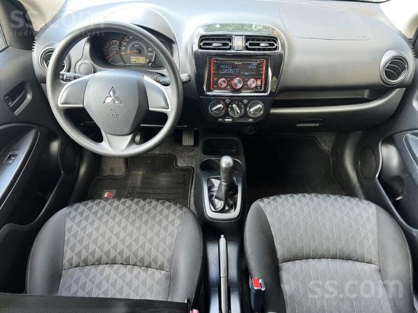 Mitsubishi Space Star 2021 Rīga vietnē Balts Mitsubishi Space Star 2021 Rīga, ar dzinēja tilpumu 1.20 L un nobraukumu 58 tūkst. km par 5600 €, foto 7 vietnē AUTOMOTO.COM.LV