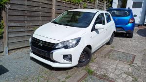 Balts Mitsubishi Space Star 2021 Viļņa, ar dzinēja tilpumu 1.20 L un nobraukumu 180 tūkst. km par 3000 €, foto  vietnē AUTOMOTO.COM.LV