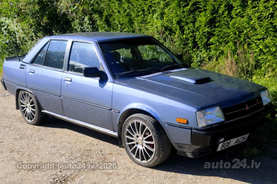 Blue Mitsubishi Tredia 1983 in Tallinn, with an engine capacity of 1.60 L and mileage of 199 thousand km for 2490 €, photo 3 on AUTOMOTO.COM.LV