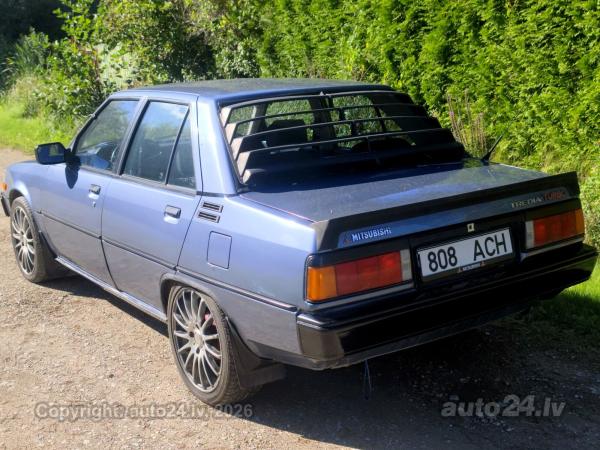 Mitsubishi Tredia 1983 in Tallinn on AUTOMOTO.COM.LV Blue Mitsubishi Tredia 1983 in Tallinn, with an engine capacity of 1.60 L and mileage of 199 thousand km for 2490 €, photo 8 on AUTOMOTO.COM.LV