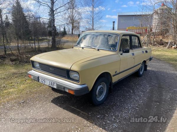 Smilšu krāsa Moskvych / AZLK 2140 1986 Tartu, ar dzinēja tilpumu 1.50 L un nobraukumu 63 tūkst. km par 1990 €, foto 2 vietnē AUTOMOTO.COM.LV