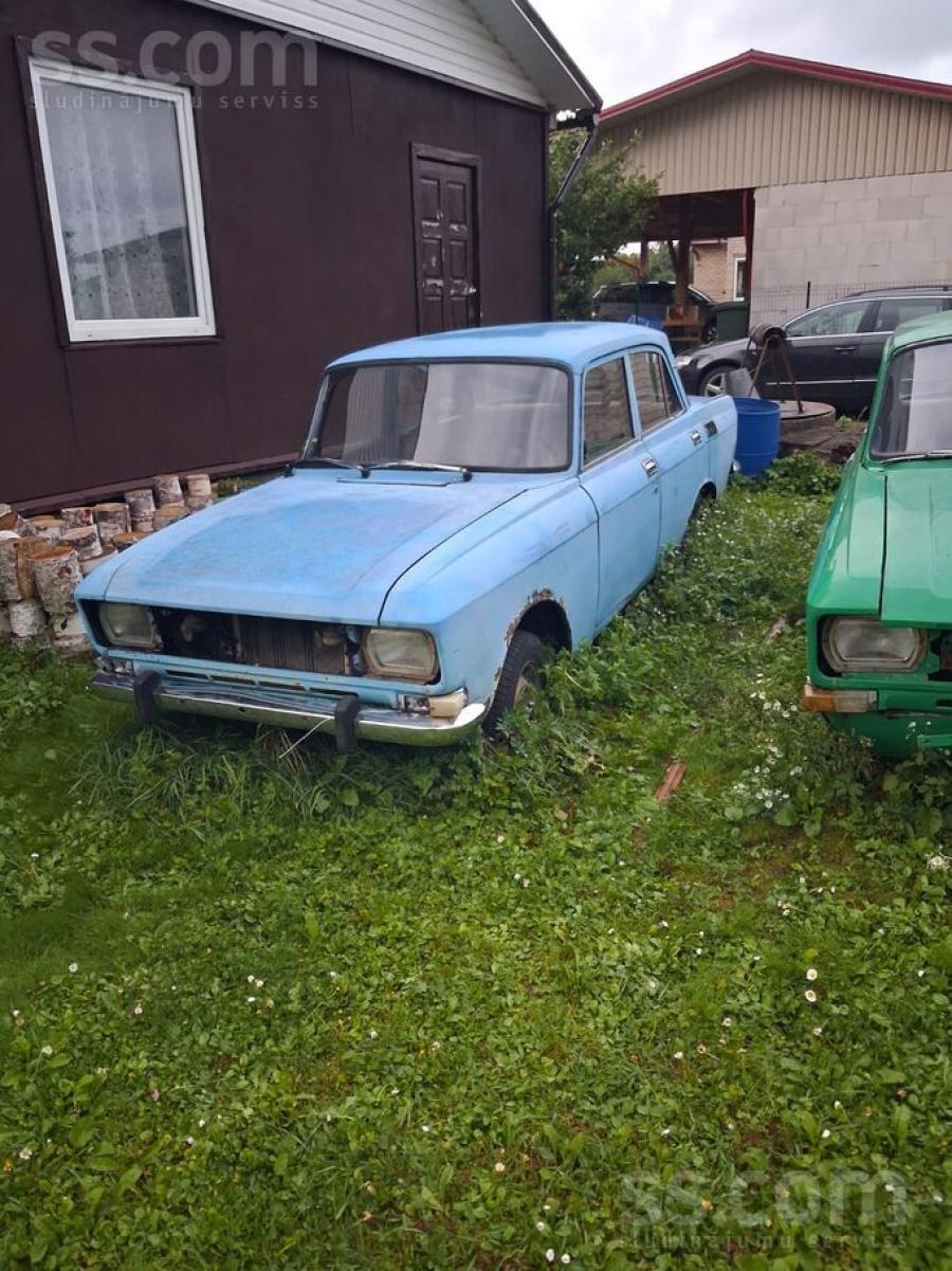 Blue Moskvich / AZLK 2140 1981 in Preili, with an engine capacity of 1.50 L and mileage of 60 thousand km for 1400 €, photo 4 on AUTOMOTO.COM.LV