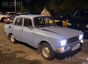 Blue Moskvich / AZLK 2140 1988 in Riga, with an engine capacity of 1.50 L and mileage of 98 thousand km for 500 €, photo 4 on AUTOMOTO.COM.LV