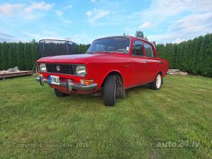 Oranžs Moskvych / AZLK 2140 1976 Tartu, ar dzinēja tilpumu 1.50 L un nobraukumu 76 tūkst. km par 2222 €, foto  vietnē AUTOMOTO.COM.LV